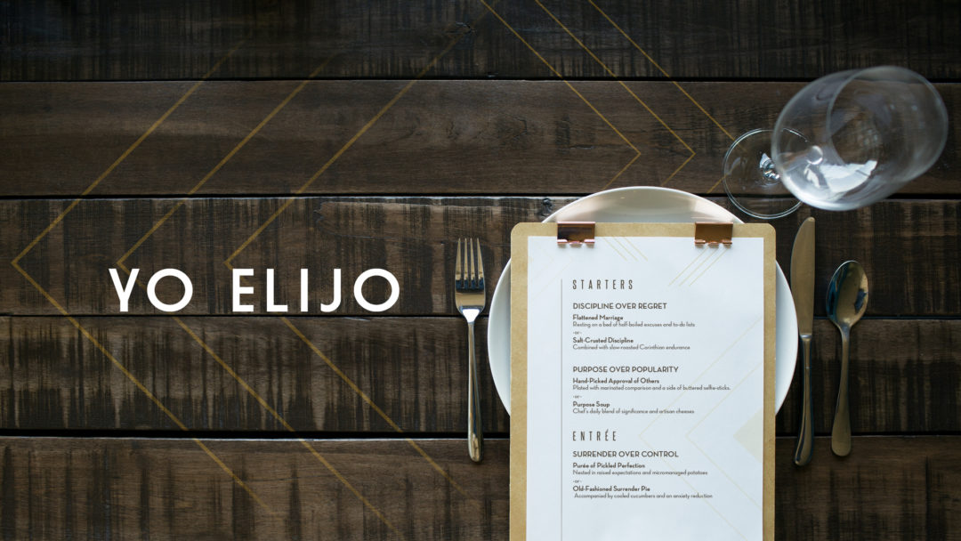 Yo elijo (Serie) | buscadedios.org